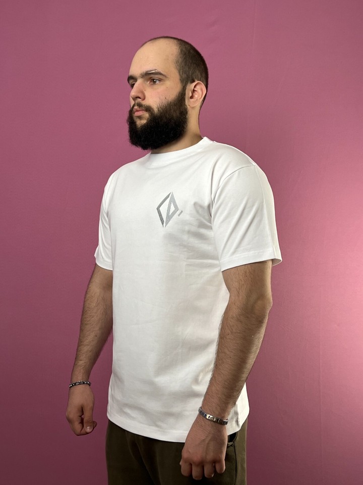Dior CD Diamond T-Shirt White Men's Luxury Christian Dior Tee Shirt ...
