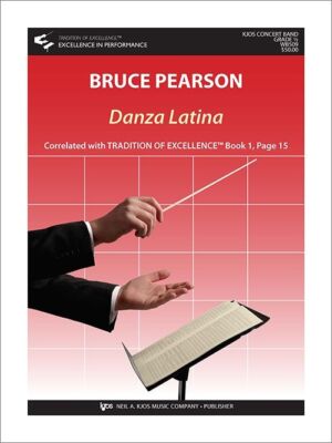 Danza Latina, Concert Band, Bruce Pearson, Kjos Music | eBay