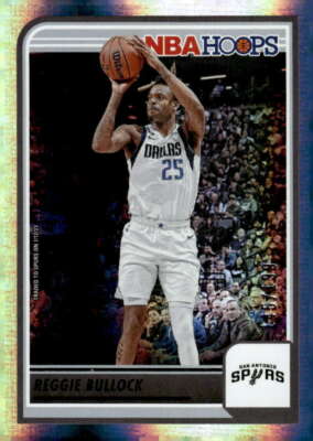 Reggie Bullock 2023-24 Panini Hoops /199 Premium 1 #198 Spurs ID:89887 ...