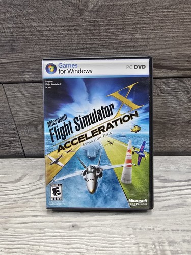 Microsoft Flight Simulator X: Acceleration Expansion Pack (PC DVD, 2007) w/ Key | eBay