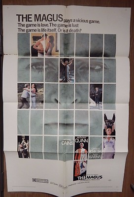 The Magus 1968 Original 27x40 Single Sided Folded Movie Poster Michael ...