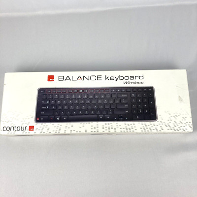 Contour Design Balance Wireless Keyboard Ergonomic Computer Keyboard ...