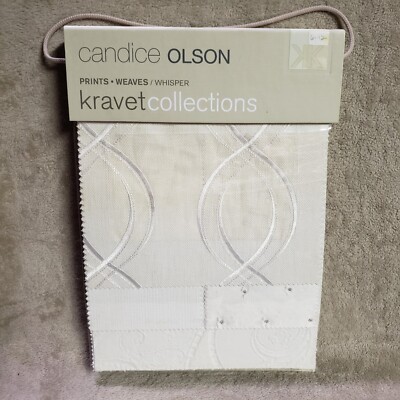 Kravet Weaves Whisper Candice Olson Upholstery Fabric Sample Book 50 ...