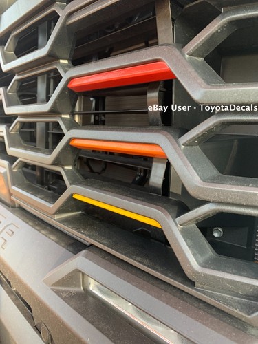 Toyota Tundra Heritage front grill decals 2022 2023 2024 2025 2026 | eBay