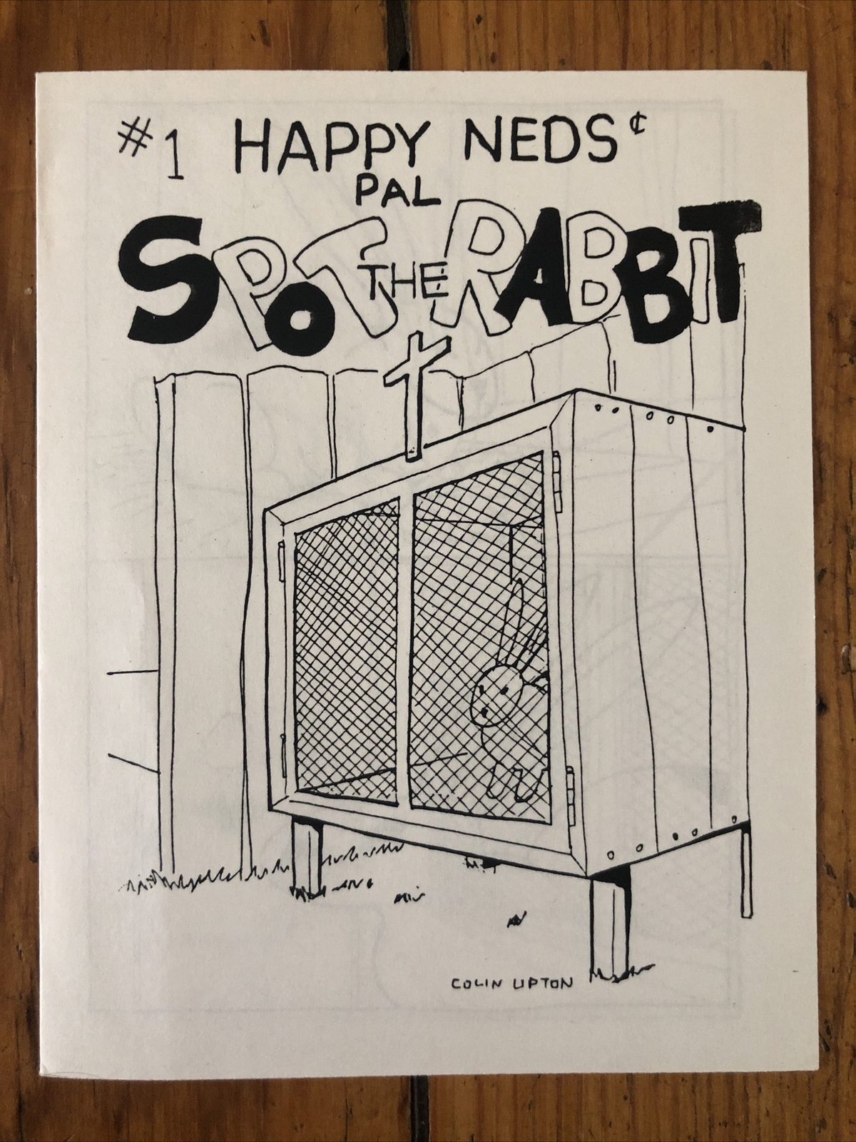 Happy Ned’s Pal Spot the Rabbit, Colin Upton 1986 Canada Zine, Peter ...