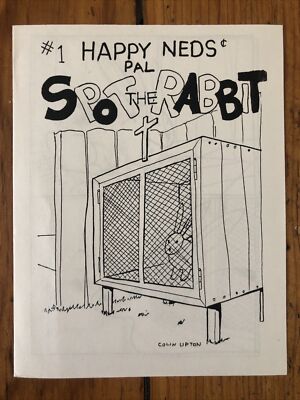 Happy Ned’s Pal Spot the Rabbit, Colin Upton 1986 Canada Zine, Peter ...