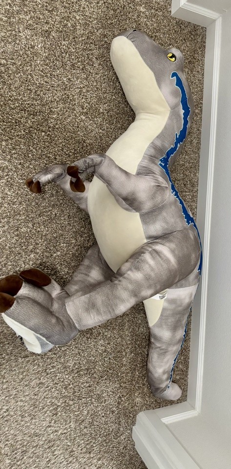 Jurassic World 40” Raptor "Blue" Stuffed Plush Velociraptor Jumbo Giant ...