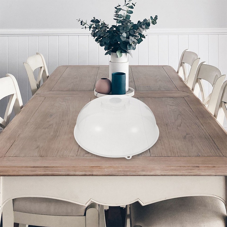 Microwave Food Plate Dish Cover Food Cover Ventilated Microwave Dish ...