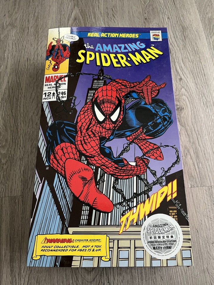 Medicom Toys Real Action Heroes RAH SPIDER-MAN McFarlane Comics Version ...