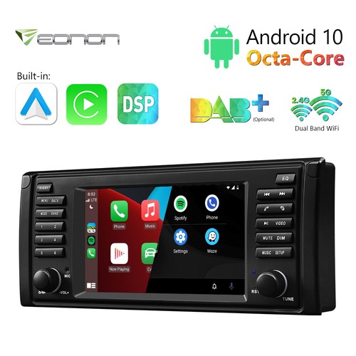Eonon Android 10 8Core Head Unit Car GPS Sat Nav Radio Apple CarPlay ...