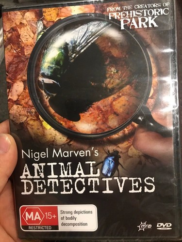 Nigel Marven's Animal Detectives NEW/sealed region 4 DVD (documentary ...