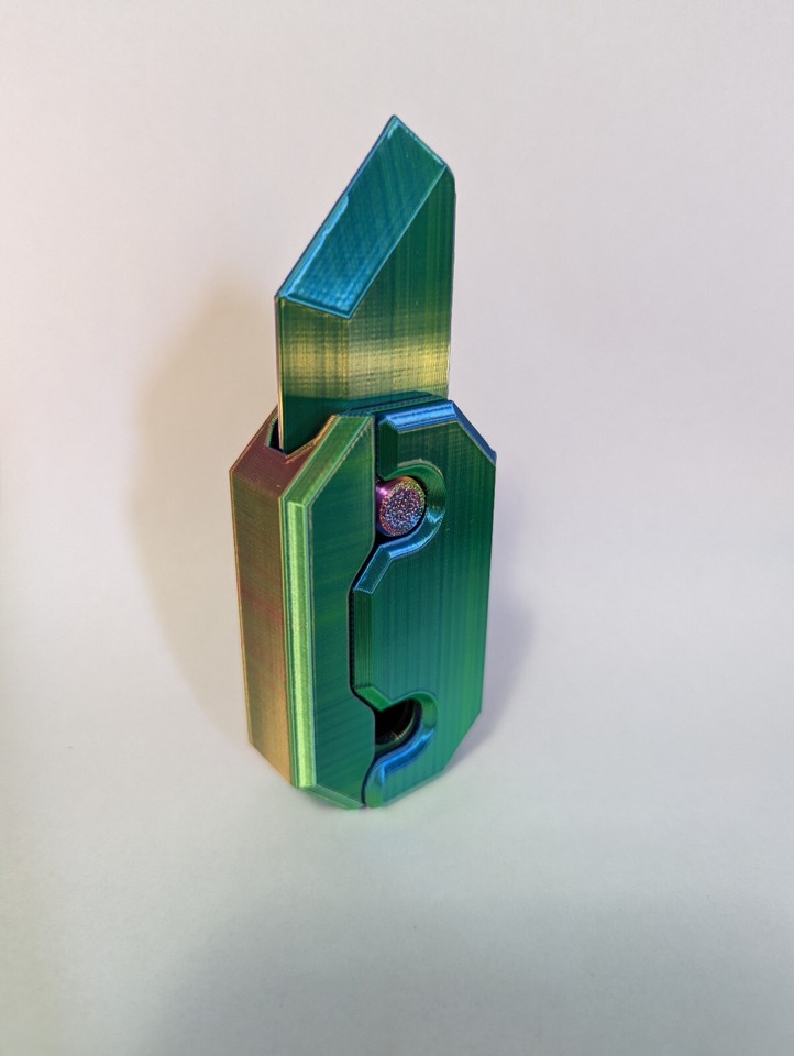 Gravity Knife Fidget Toy Multicolor - 3D Printed Viral TikTok Gadget | eBay