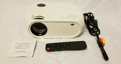 Wireless WiFi Movie Projector, Mini Video Projector, 1080P, Model E08 ...