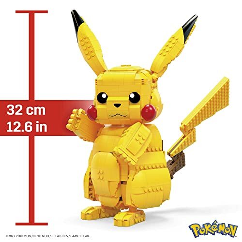 Mega Construx Jumbo Pikachu Block 806 Pieces FVK81 | eBay