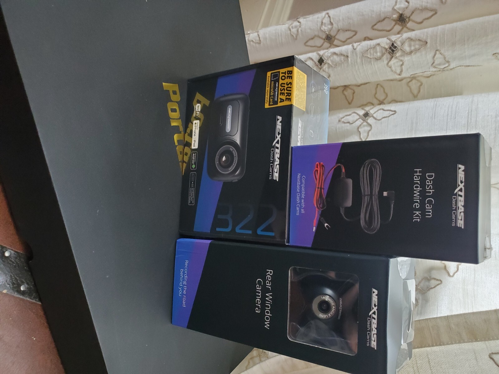 Nextbase 322GW Dash Camera and Rear Camera with Hardware kit. New in ...