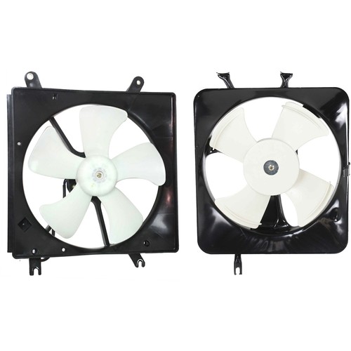 Radiator Cooling Fan Assembly Set For 94-01 Acura Integra With A/C ...