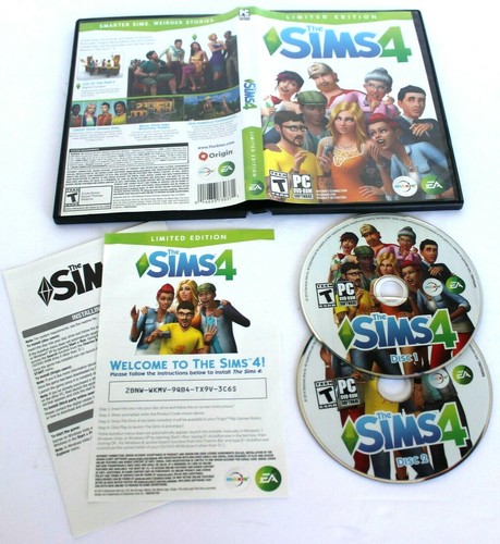 The Sims 4 - PC - Video Game - Very Good - Both Discs - Code Unknown ...