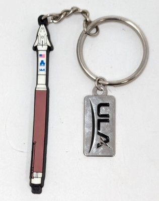 ULA United Launch Alliance Atlas Rocket Space Shuttle Souvenir Keychain ...