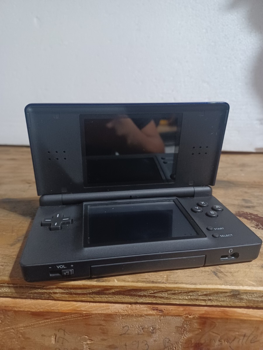 offer discounted Nintendo DS Lite Blue & Black Handheld w/ Charger ...