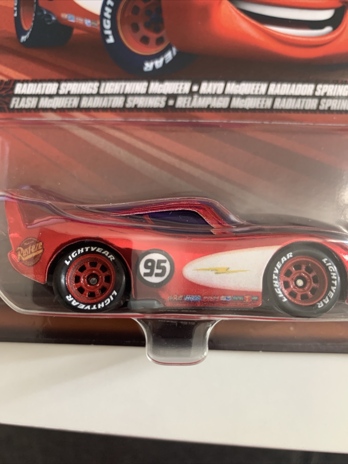 Disney Pixar Cars Radiator Springs Lightning McQueen Mattel Official ...