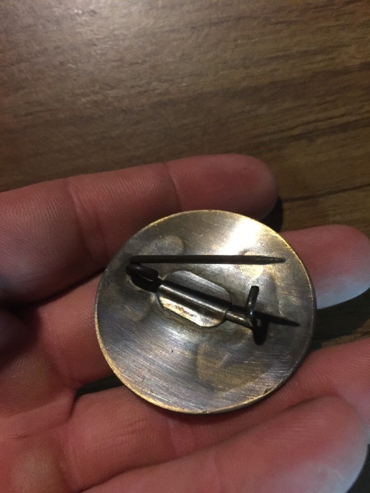 Indian Motorcyces Pinback Pin Epaulette Metal Fatboy Biker Collector ...