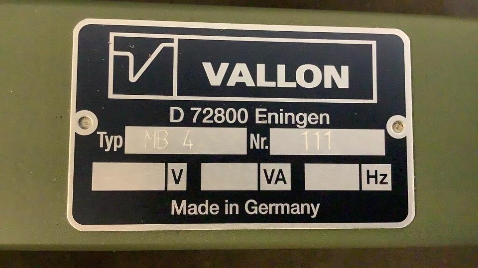 Vallon MB4 Data Logger Metal Military Mine Detection | eBay