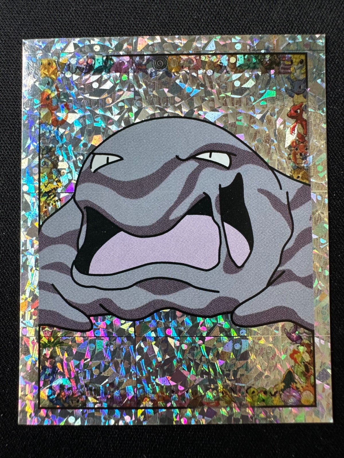 MUK PRISM HOLO # S14 NEAR MINT - POKEMON MERLIN STICKERS SERIES 1 ...