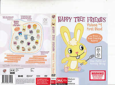 Happy Tree Friends:Volume 1:First Blood-2006-2 Hour-Animated HTF-DVD ...