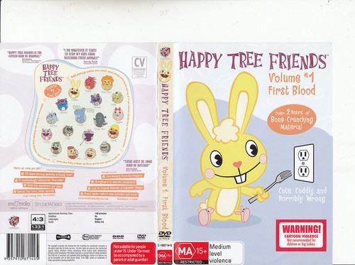 Happy Tree Friends:Volume 1:First Blood-2006-2 Hour-Animated HTF-DVD | eBay
