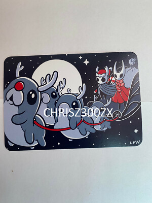 Artist Series Hollow Knight Christmas Holiday Hornet Art Card Mini ...