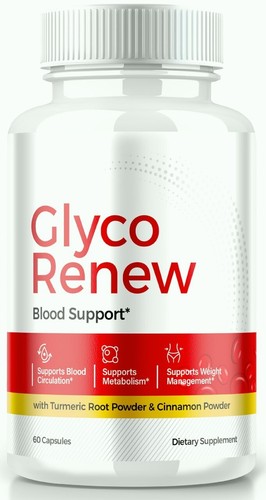 Glyco Renew Advanced Blood Support Pills for Healthy Blood Levels 60ct ...
