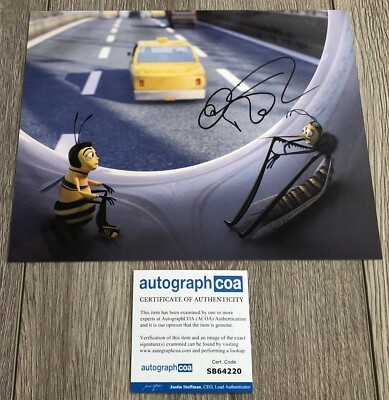 CHRIS ROCK SIGNED AUTOGRAPH BEE MOVIE MADAGASCAR 8x10 PHOTO w/PROOF ...