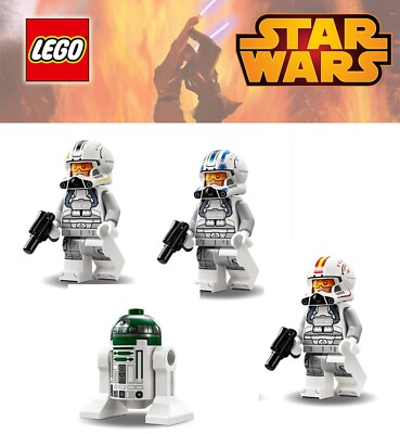 LEGO Star Wars Odd Ball Jag Clone Pilot & R4-p44 from set 75402 ARC 170 ...