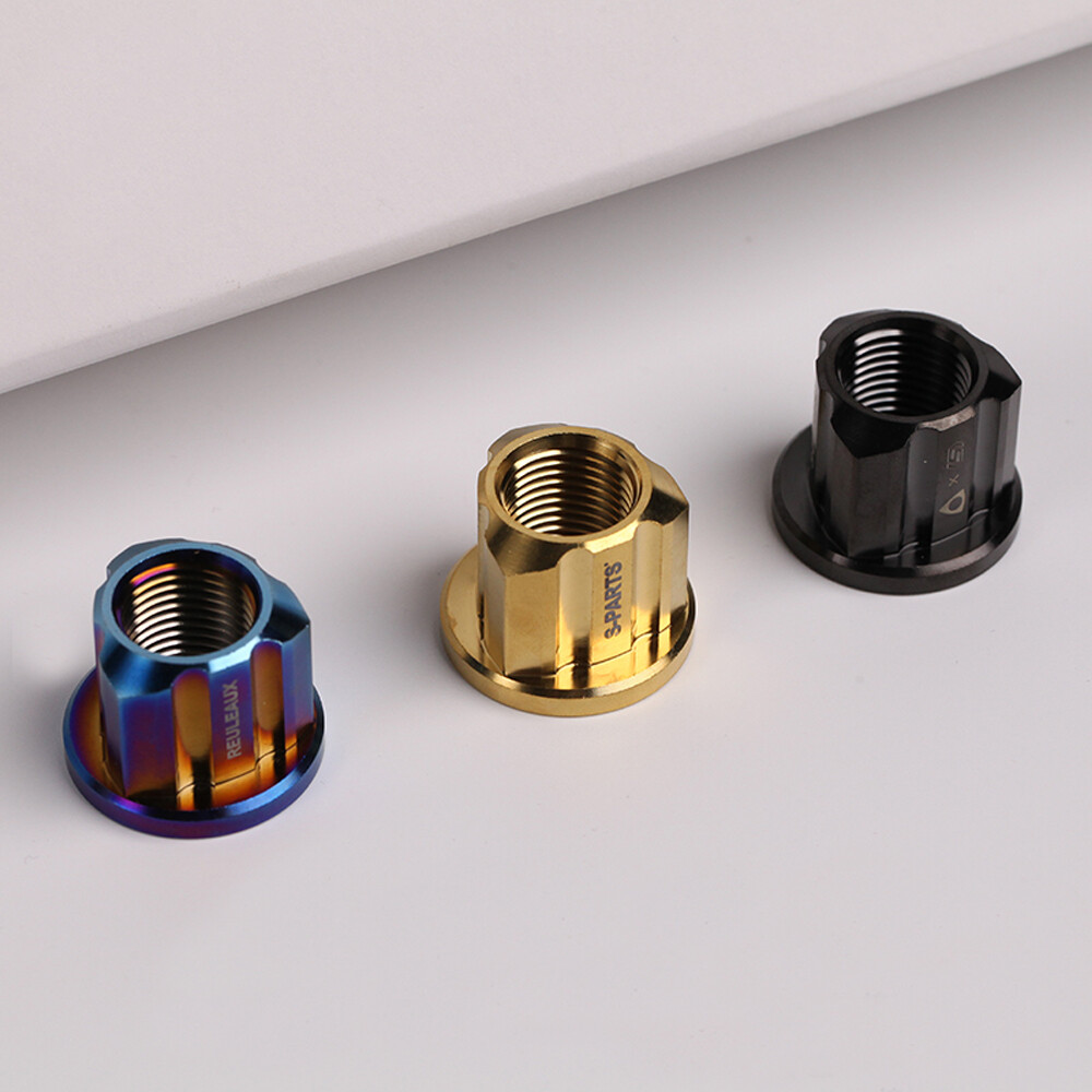 Titanium Alloy Nut A3 Motor Rotor Nut Rulox M14 M16 M18 M20x1.5p ...