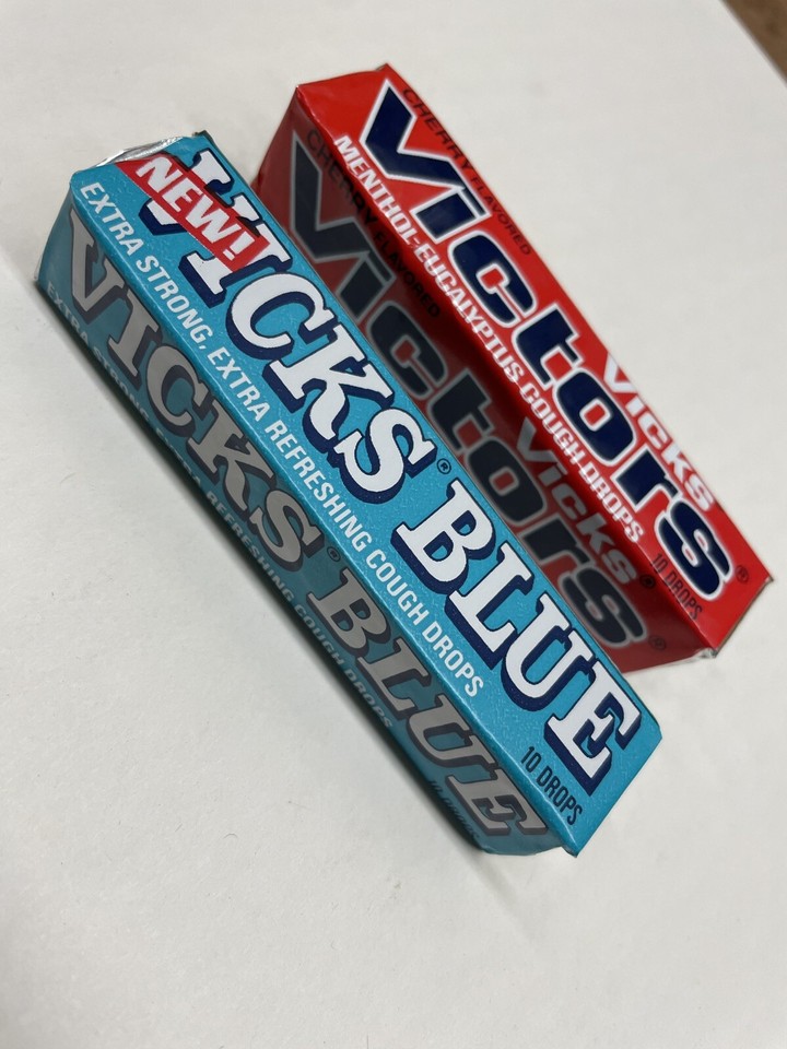 Vintage Vicks Cough Drops 2 Packs Sealed New Old Stock 1970s | eBay