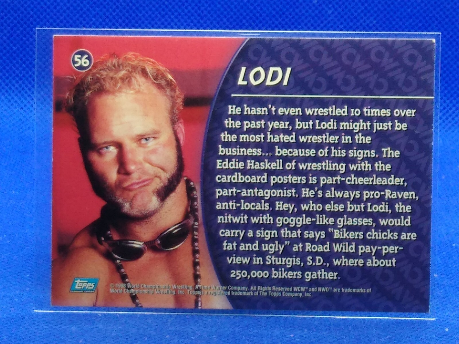 AUTOGRAPH LODi 1998 Topps WCW #56 | eBay