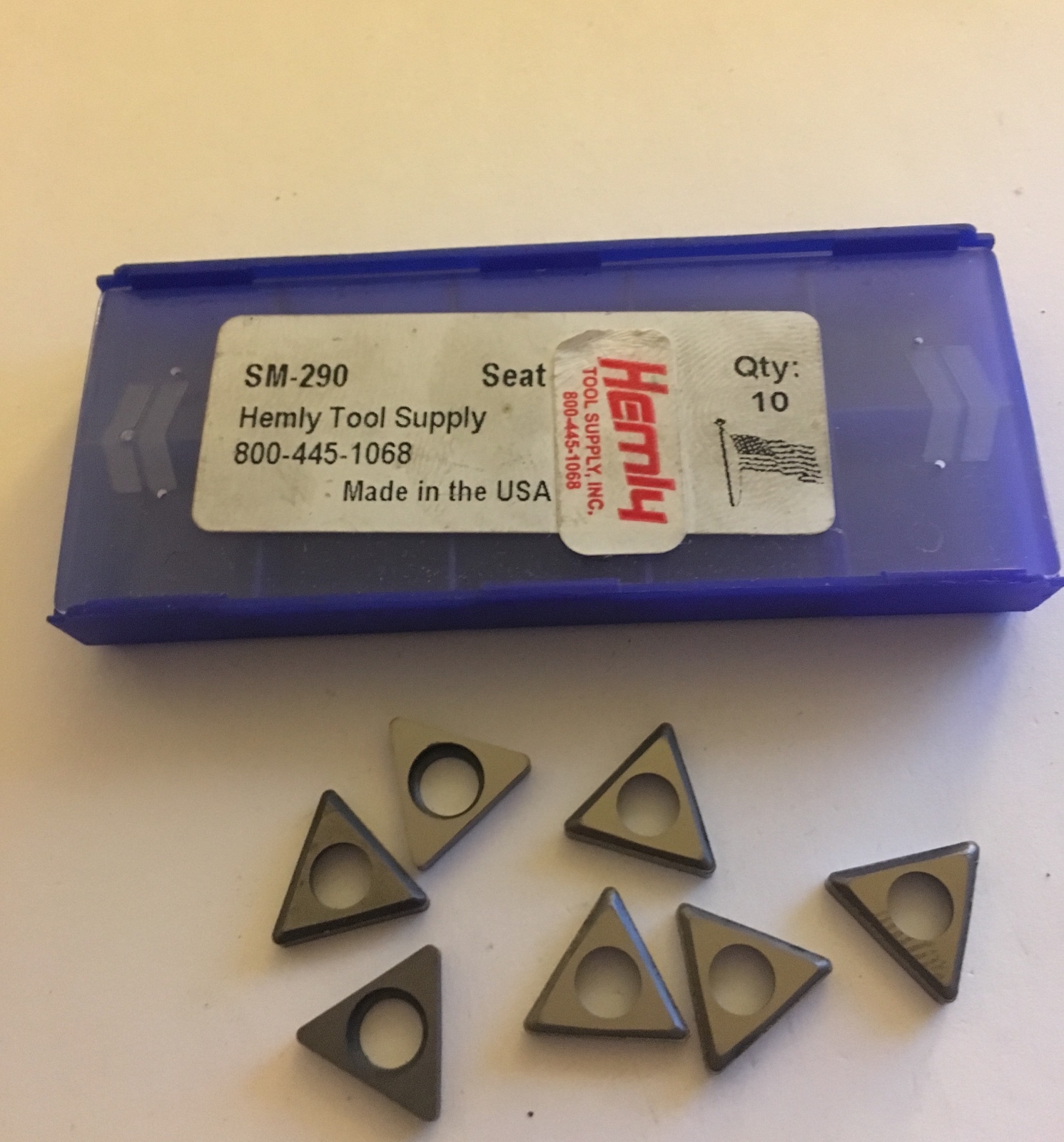 Carbide Insert SM-290 Protective Seats - Qty.7 - Open Pack but NEW | eBay