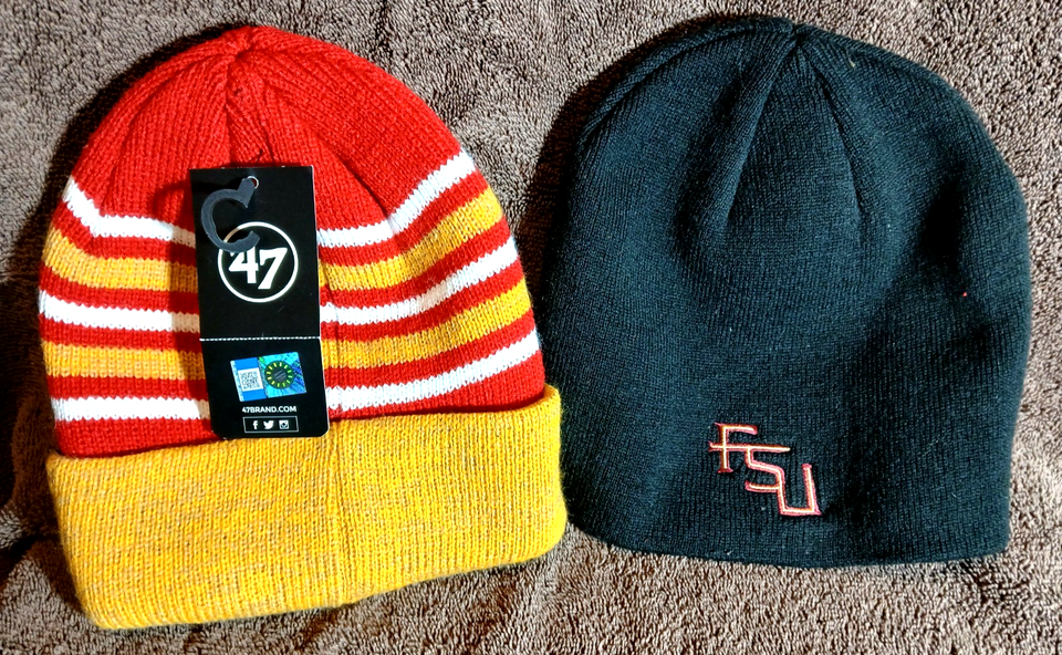 2 FSU Seminoles Beanie/Toboggans *NEW* | eBay