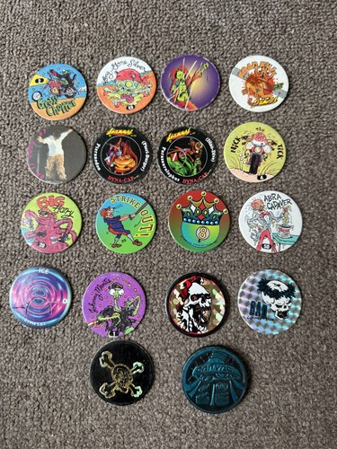 Pogs and slammer Jammers Lot Kaps Mega Caps Vintage 90s 1994 ...