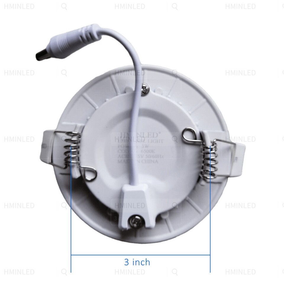 3 inch Recessed LED Lights 10 Pack 3w Recessed Lighting Ultrathin ...