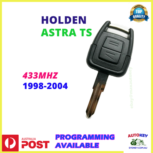 HOLDEN ASTRA TS REMOTE KEY 433MHZ COMPLETE KEY 1998-2004 | eBay Australia