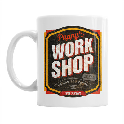 Pappy Happy Birthday Mug Gift & Present Personalised Love Best Fathers ...