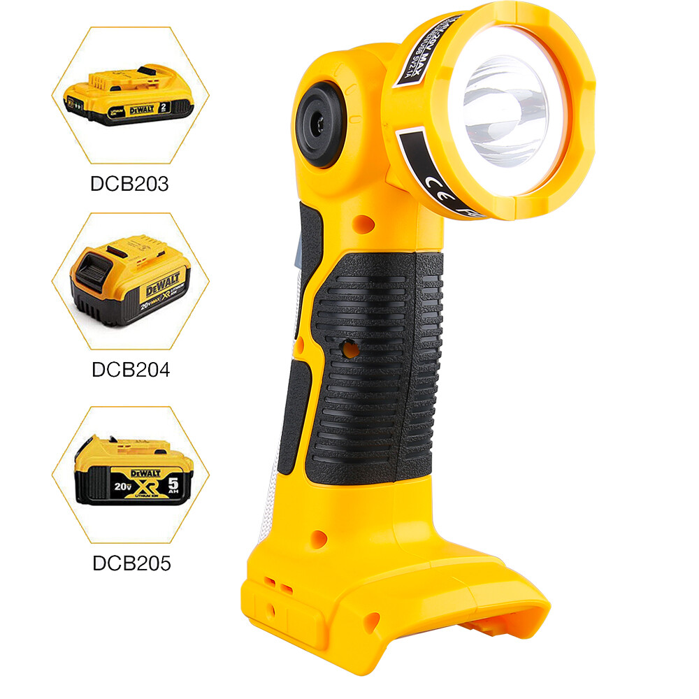 LED Work Light Tools For Dewalt DCL040 20V Max Li-Ion Flashlight USB ...