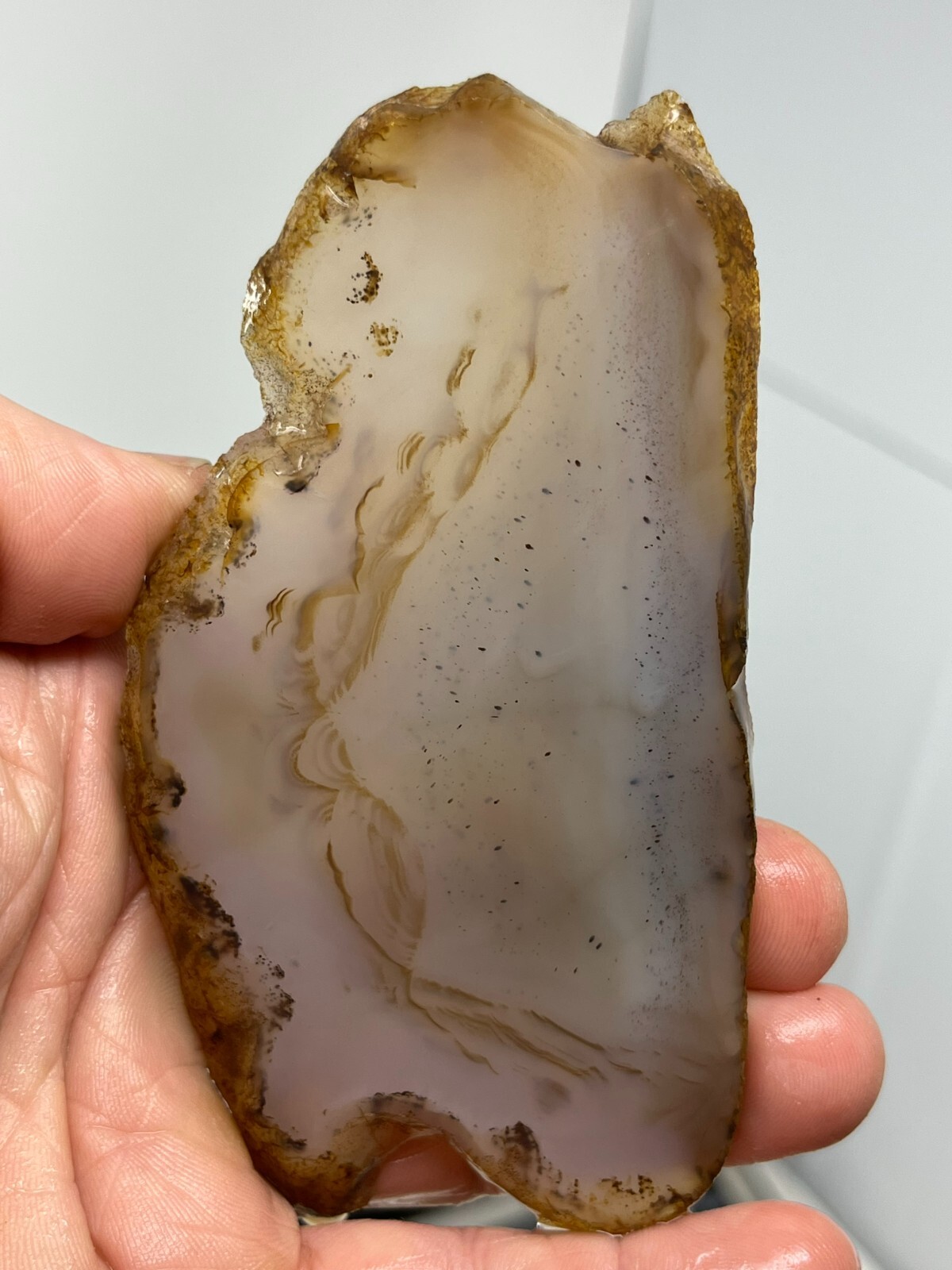 Black skin Agate slab Cabbing Lapidary Carving Collecting Chakra Reiki ...