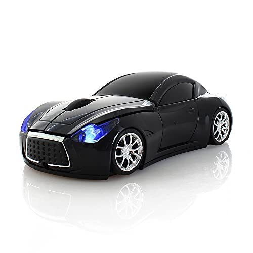 Wireless Sports Car Mouse Desktop Laptop Computer Optical Mouse Mice ...
