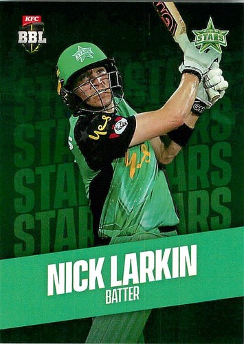 2019 2020 MELBOURNE STARS BBL Cricket Card NICK LARKIN | eBay