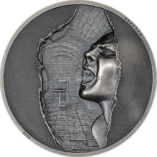 Escape trapped 1 oz silver coin Cook Islands 2023 | eBay