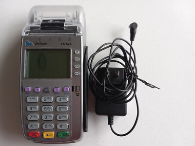 VeriFone VX 520 EMV Credit Card Machine 760412546984| eBay