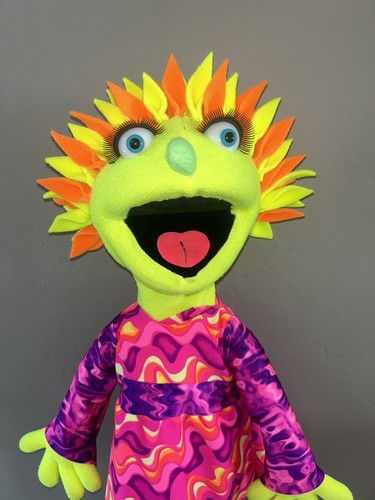 Out Of The Box Puppets Blacklight Girl Puppet Custom | eBay