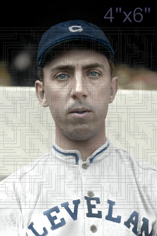 Cy Falkenberg - 1913 Cleveland Naps - choose a style - colorized print ...